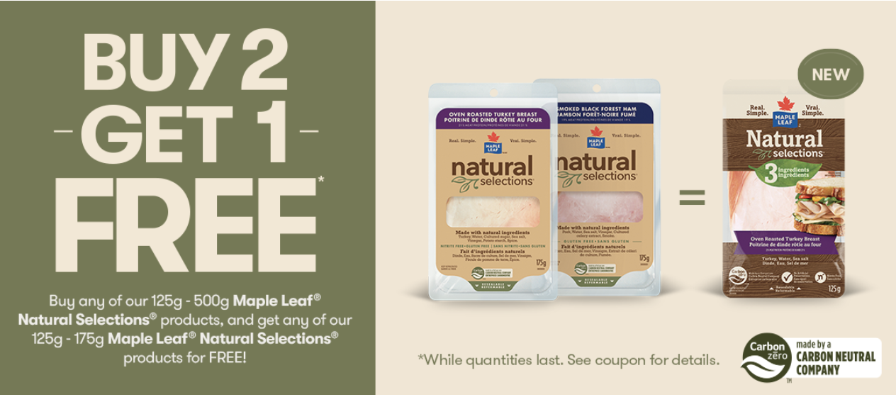 BUY 2 GET 1 FREE NATURAL SELECTIONS COUPON | Save With Sis